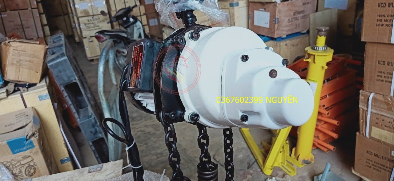 Pa lăng xích điện 1 tấn 1000kg 220v Kenbo Fujifa Fag,Nơi bán palang ...